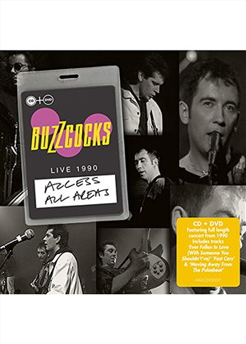 Buy Access All Areas Buzzcocks Live Online | Sanity