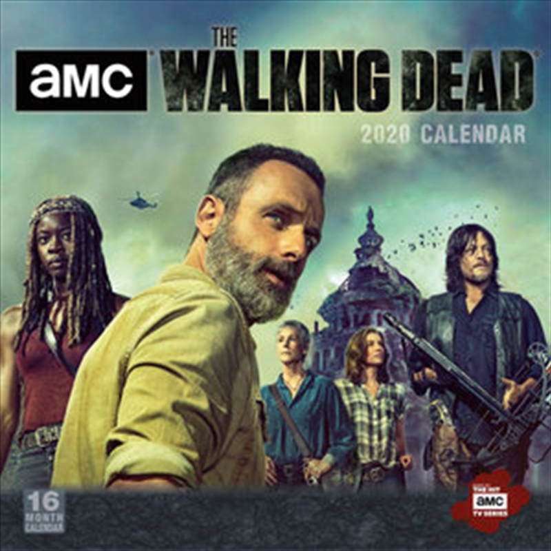 Buy Walking Dead - AMC 2020 - 16 Month Calendar Online | Sanity