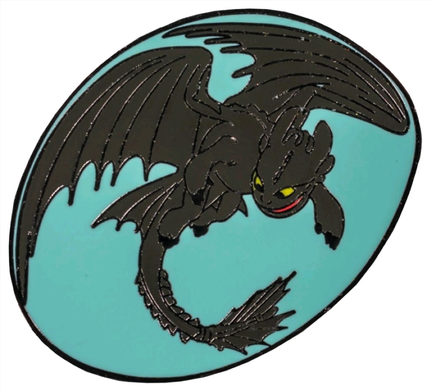 Buy Toothless Flying Enamel Pin Online | Sanity