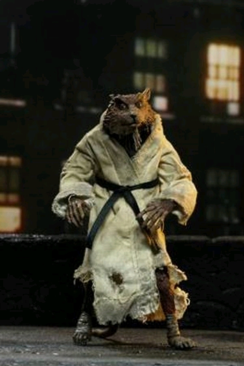 Teenage Mutant Ninja Turtles (1990) - Splinter 7" Action Figure ...