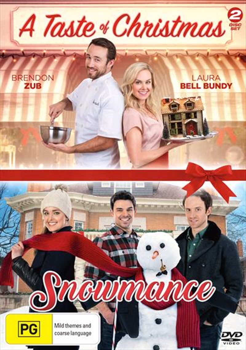 Buy A Taste Of Christmas / Snowmance on DVD | Sanity Online