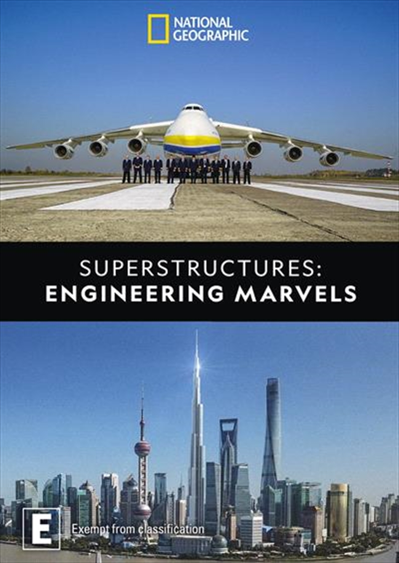Buy Superstructures - Engineering Marvels on DVD | On Sale Now With ...