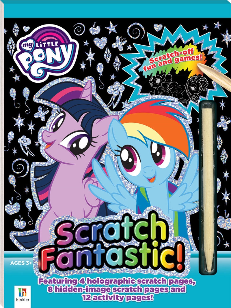 Buy Scratch Fantastic: My Little Pony by Hinkler Books, Books | Sanity