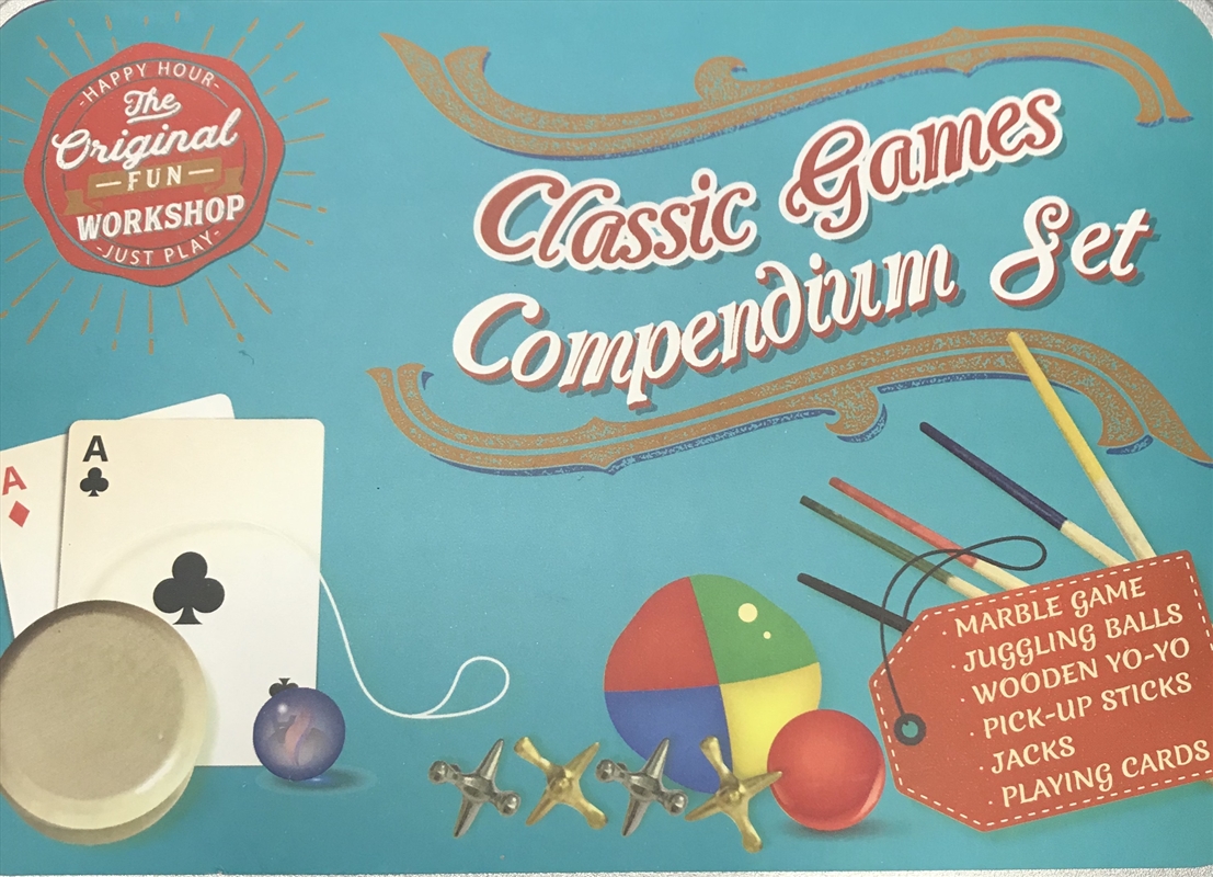 Buy Box Of Classic Game Tin Set, Toys | Sanity