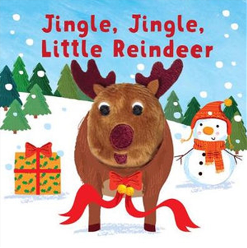 Buy Jolly Jingle Little Reindeer Finger Puppet Online | Sanity