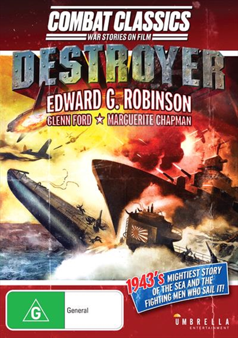 Buy Destroyer Combat Classics on DVD | On Sale Now With Fast Shipping