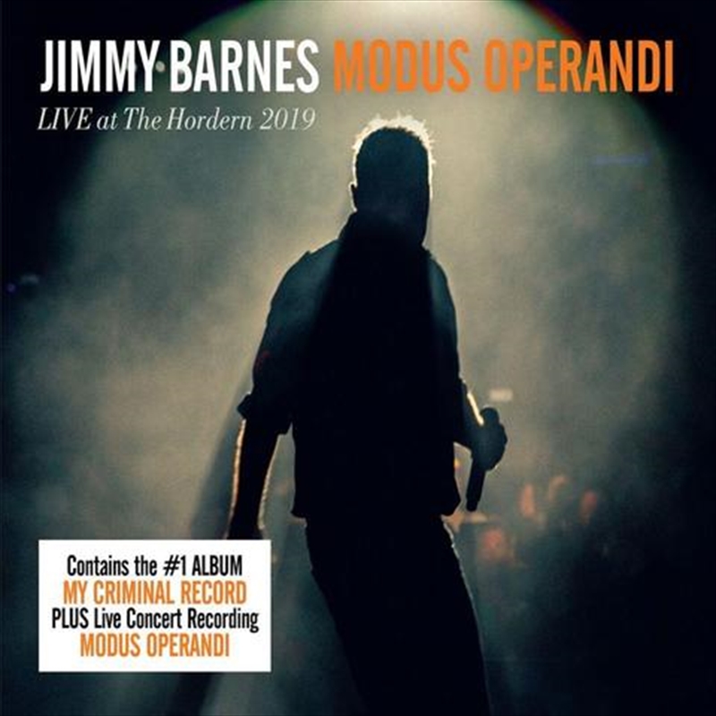 Buy Jimmy Barnes My Criminal Record / Modus Operandi - Live At The ...