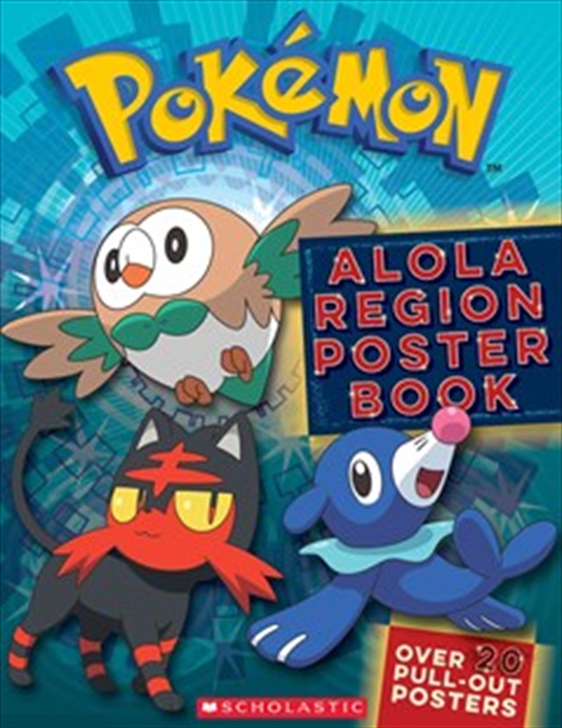 Buy Pokemon: Alola Poster Book Online | Sanity