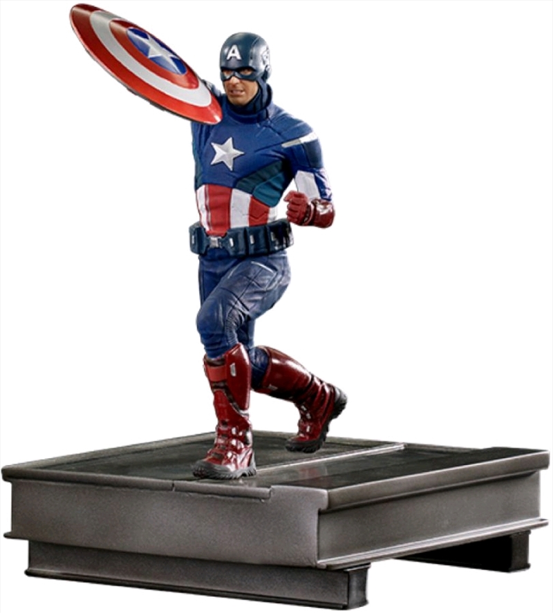 Avengers 4: Endgame - Captain America 2012 1:10 Scale Statue, Figurines ...