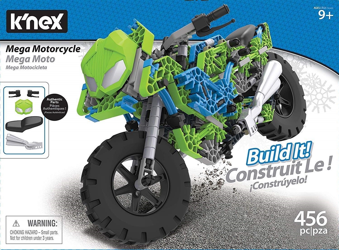 Buy K'NEX - Mega Motorcycle Building Set, Toys | Sanity