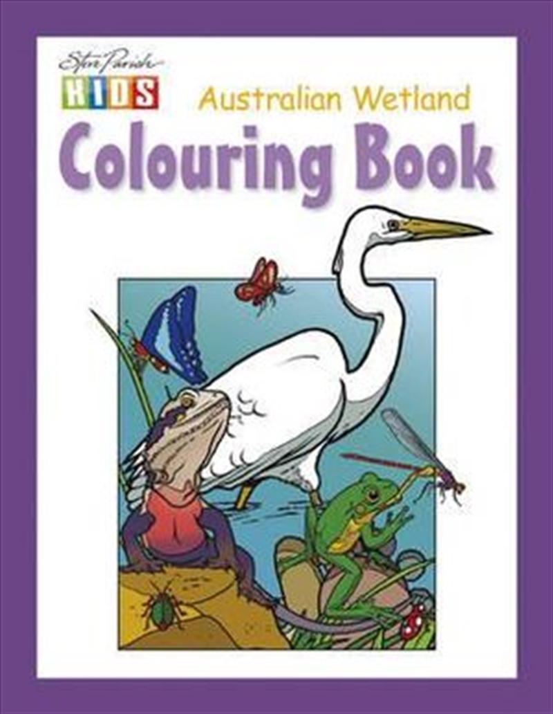Buy Steve Parish Colouring Book: Australian Wetland Online | Sanity