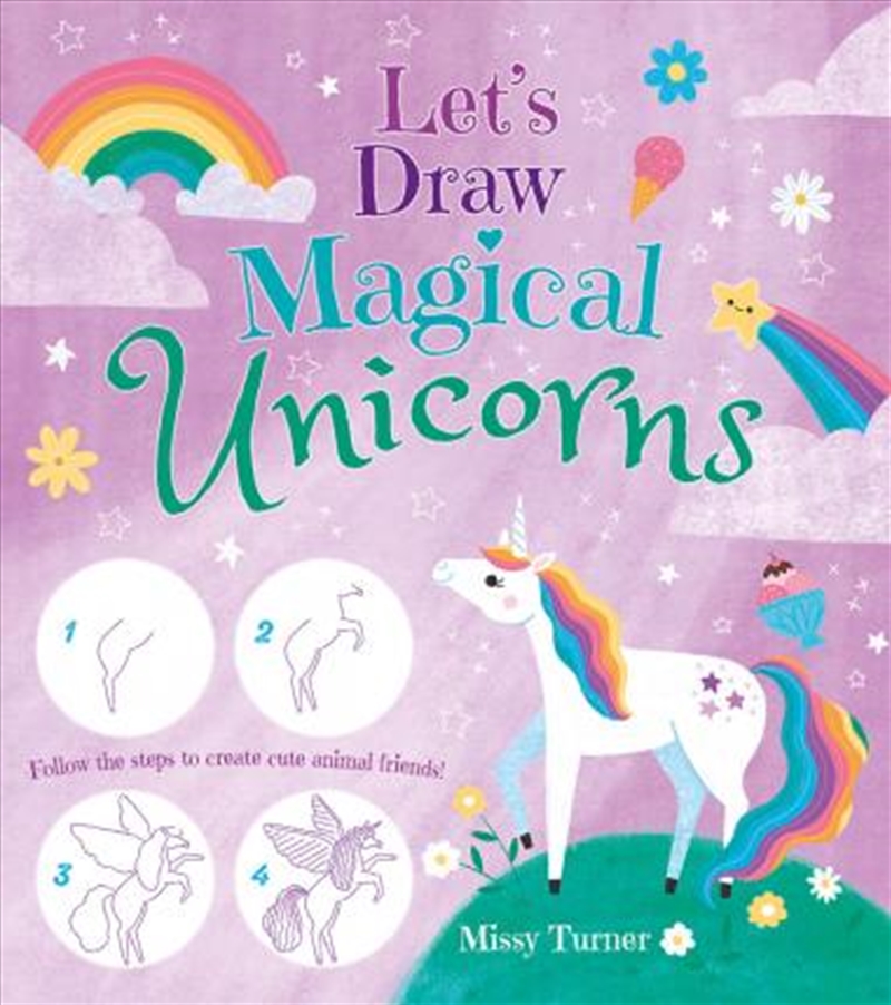 Buy Art Book: Lets Draw - How to Draw Magical Unicorns Online | Sanity