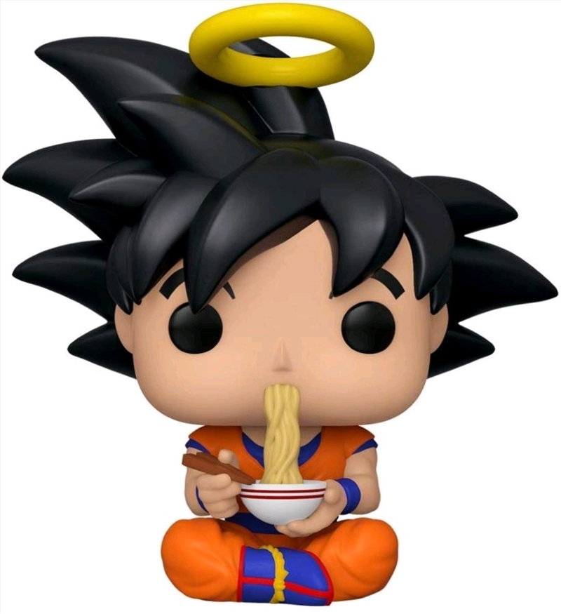Buy Dragon Ball Z - Goku Eating Noodles US Exclusive from Pop Vinyl ...