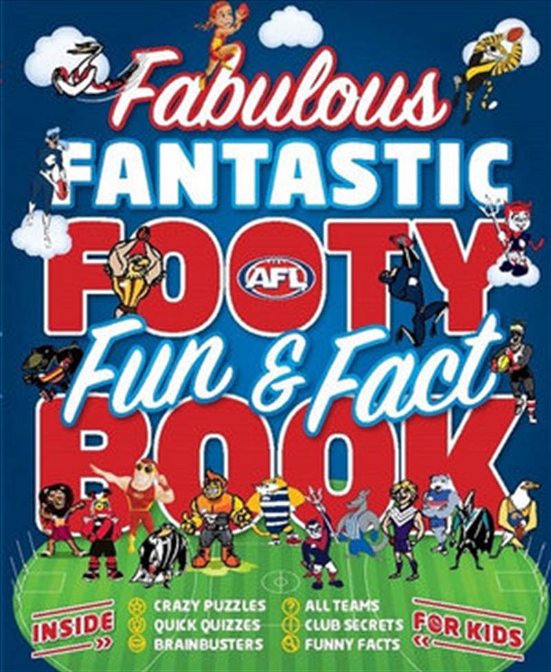 Buy Fabulous Fantastic Footy Fun & Fact Book Online | Sanity