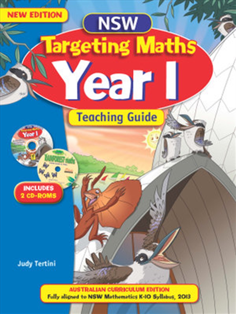 Buy NSW Targeting Maths Australian Curriculum Teaching Guide Year 1 ...