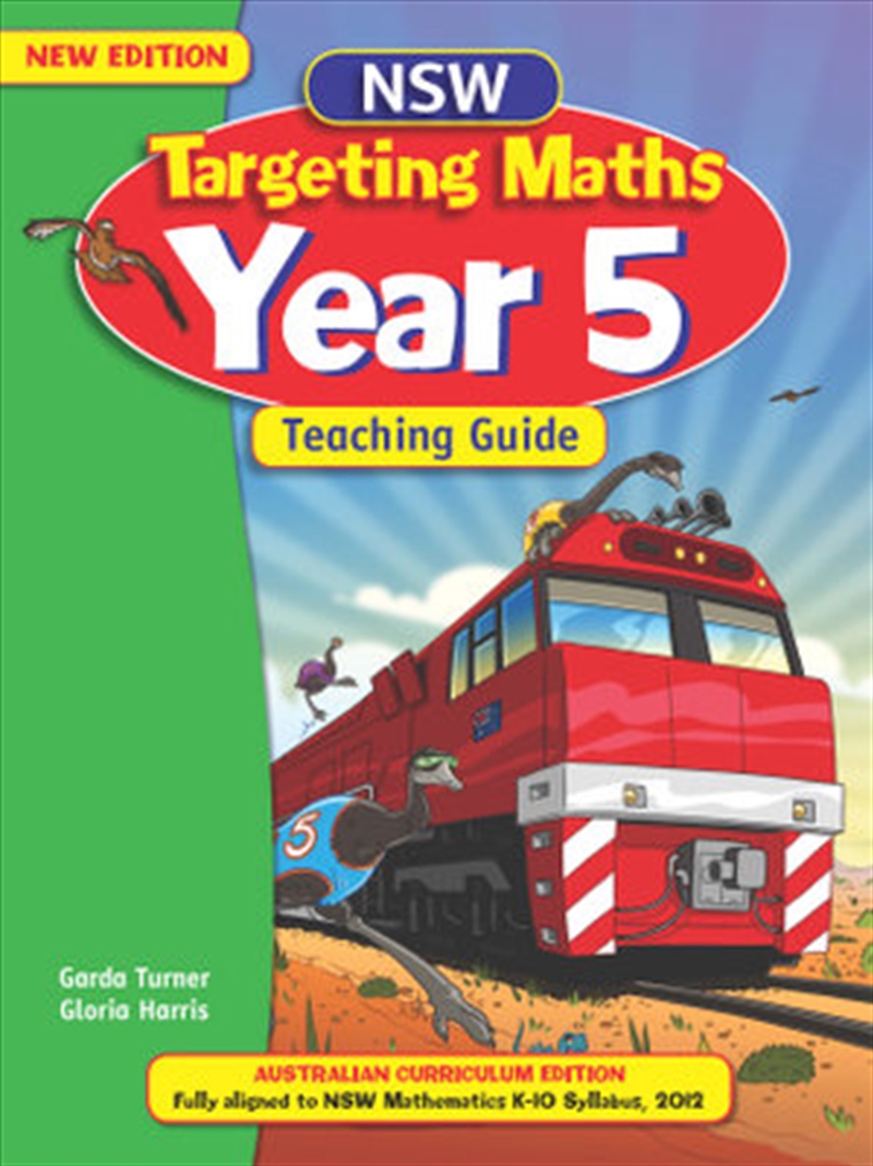 Buy NSW Targeting Maths Australian Curriculum Teaching Guide Year 5 ...
