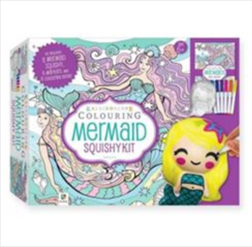 Kaleidoscope Colouring Mermaid Squishy Kit, Books | Sanity