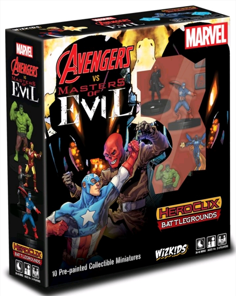 Heroclix - Battlegrounds: Avengers vs Masters of Evil, Board Game | Sanity
