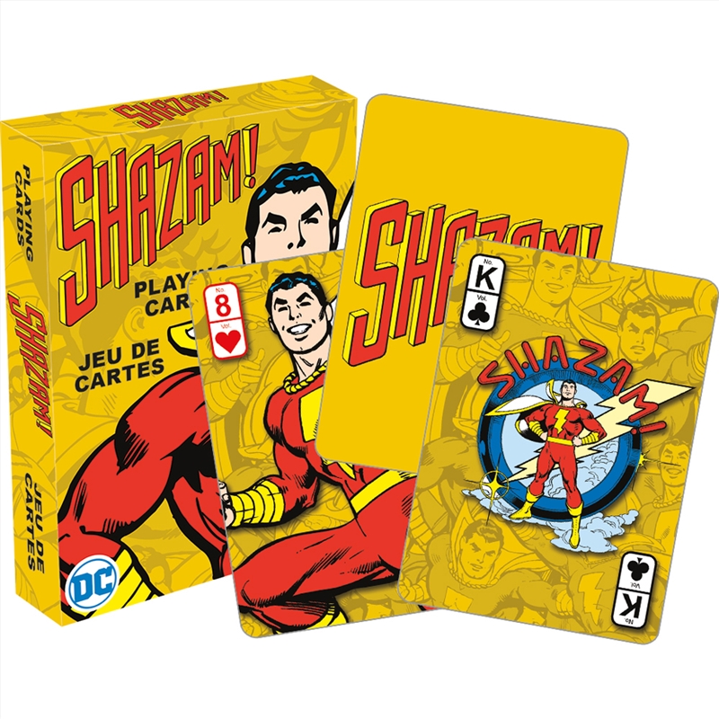 Buy Shazam Playing Cards, Card Game | Sanity