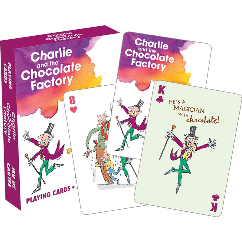 Buy Roald Dahl - Charlie Playing Cards, Card Game | Sanity