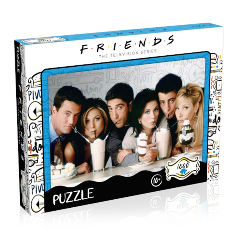 Buy Friends Milkshake 1000 Piece Puzzle | Sanity
