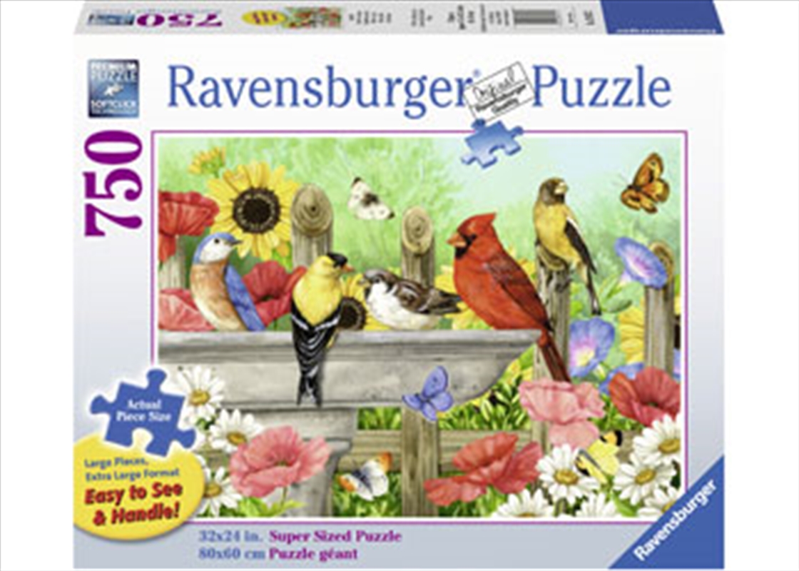 Buy Bathing Birds 750pc (Large Format) Puzzle | Sanity