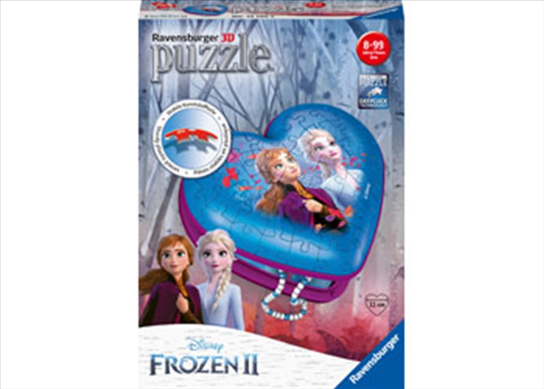 Buy Frozen 2 3D Heart 54pc Puzzle | Sanity