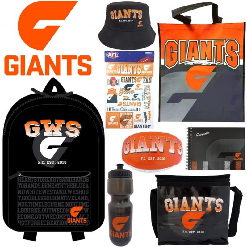 Buy the AFL Gws Giants Showbag, Easter Showbags | Sanity