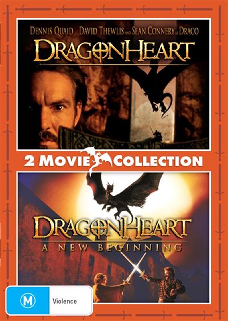 Buy Dragonheart / Dragonheart 2 on DVD | Sanity
