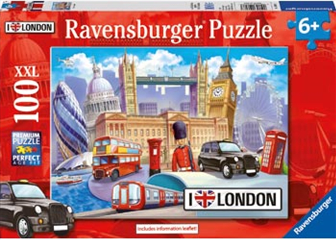 Buy Ravensburger - I Love London 100pc Puzzle | Sanity