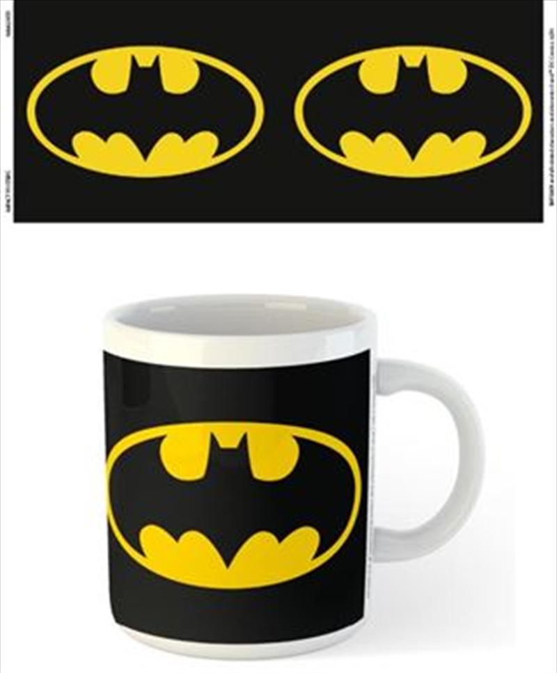 Buy DC Comics - Batman Logo Mug, Drinkware | Sanity