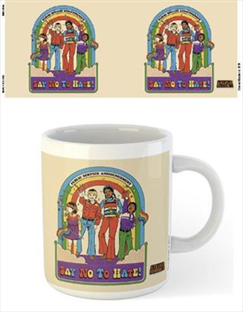 Buy Steven Rhodes - Say No To Hate Mug, Drinkware | Sanity