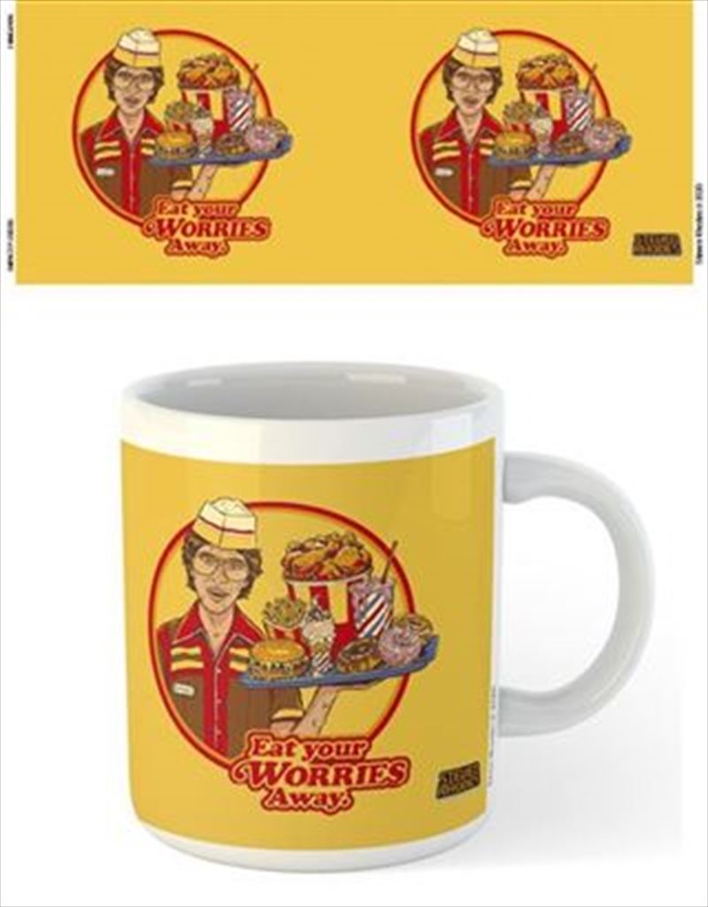 Steven Rhodes - Eat Your Worries Away Mug