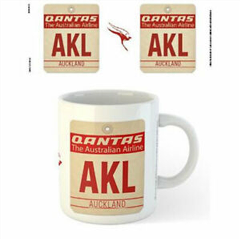 Buy Qantas - AKL Airport Code Tag Mug, Drinkware | Sanity