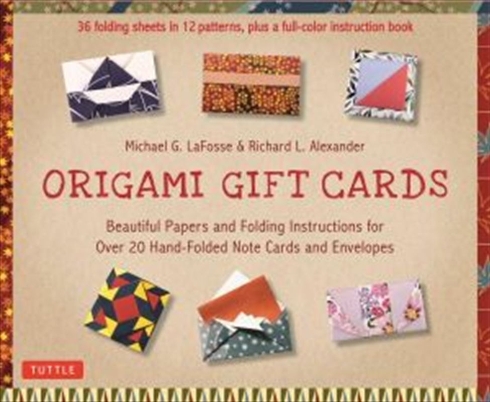 Buy Origami Gift Cards Kit in Books | Sanity