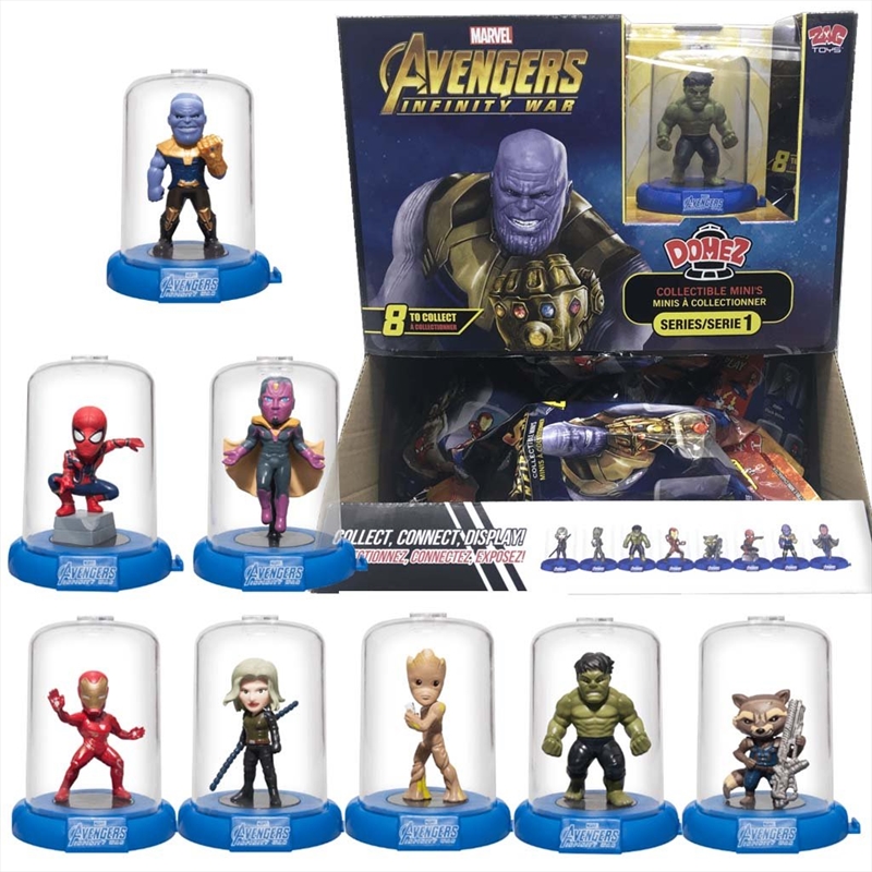 Buy DOMEZ Marvel Avengers Infinity War Series 1 Collectable Mini ...