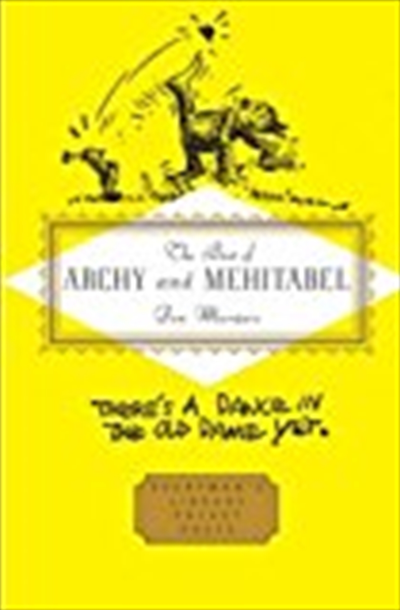 Buy Best Of Archy And Mehitabel- Don Marquis, Books | Sanity