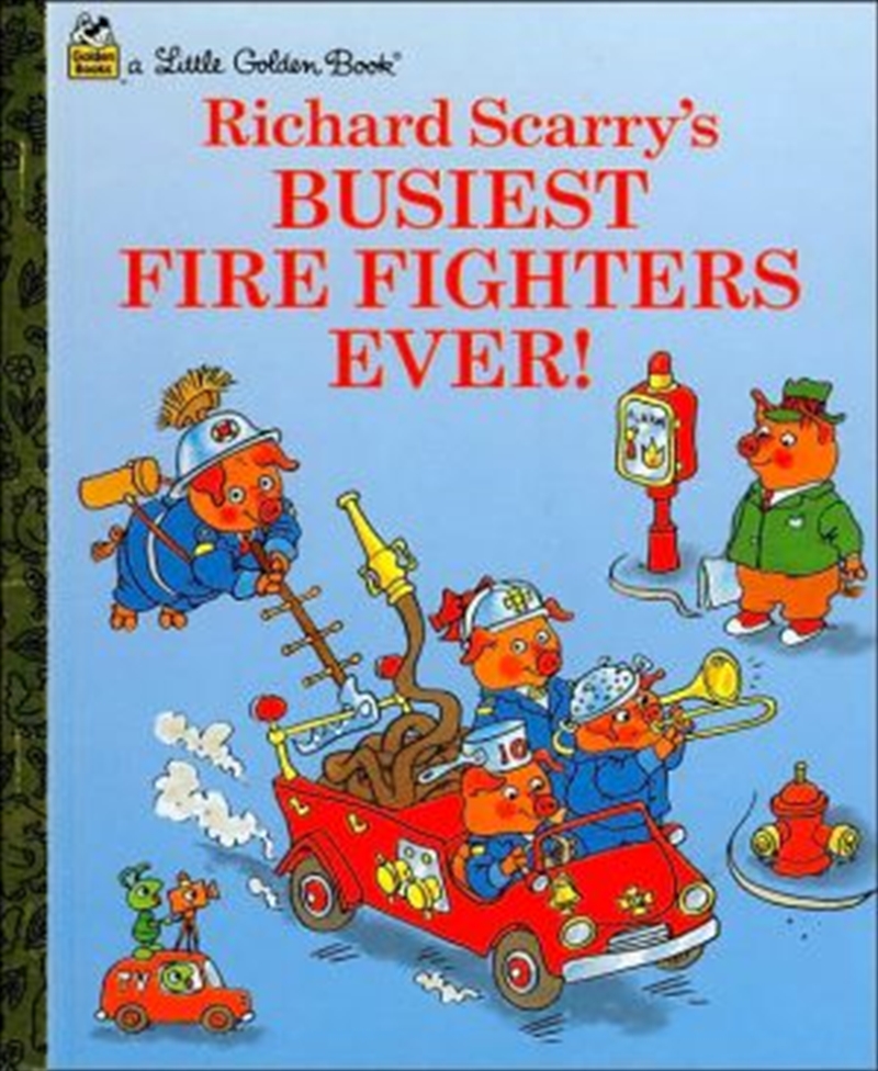 Buy A Little Golden Book - Busiest Firefighters Ever Online | Sanity