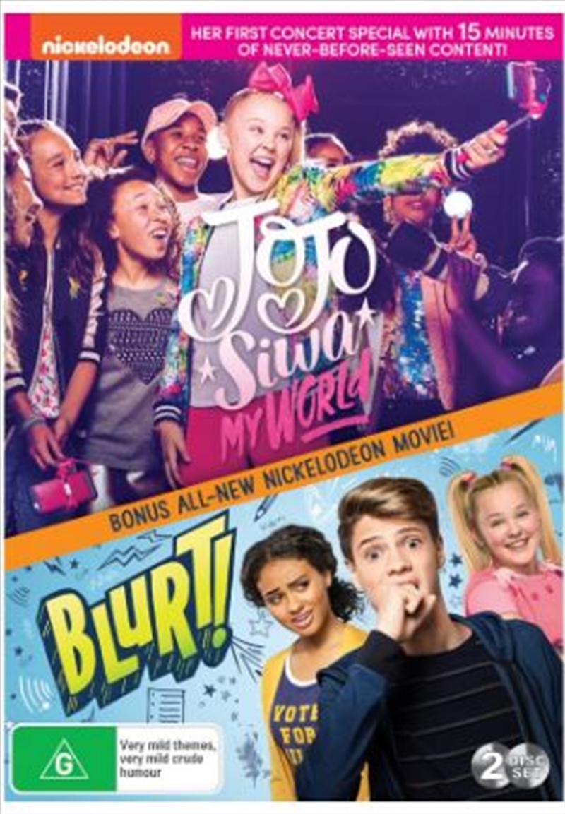 Buy Jojo Siwa - My World / Blurt on DVD | Sanity Online