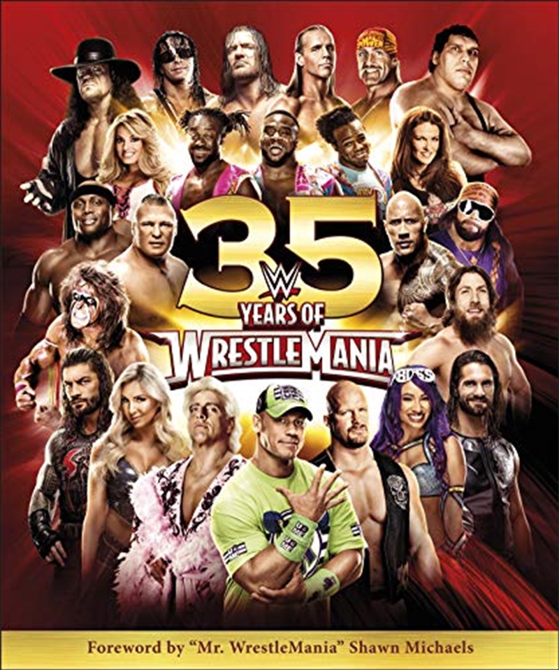 Buy Wwe 35 Years Of Wrestlemania by Dk Australia, Books | Sanity