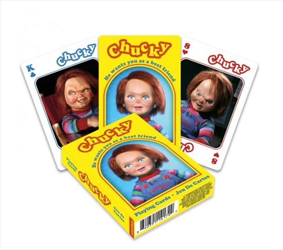 Buy Childs Play - Chucky Playing Cards, Card Game | Sanity