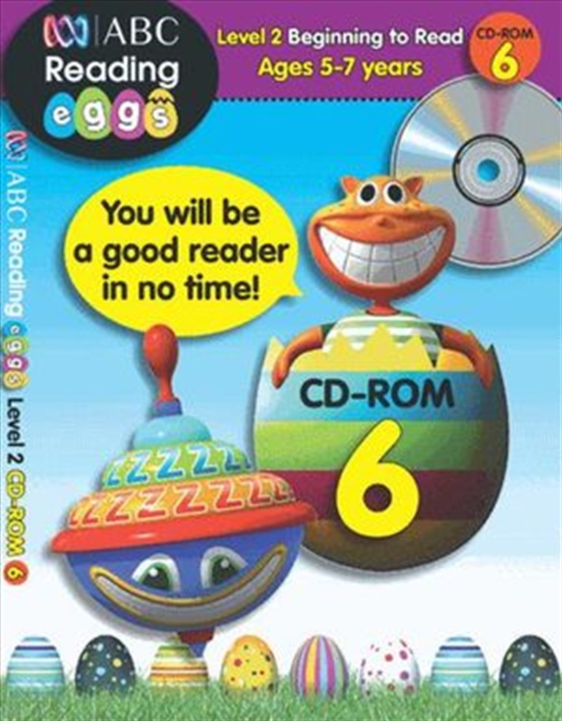 Buy ABC Reading Eggs CD-ROM 6 Level 2 Beginning to Read Online | Sanity