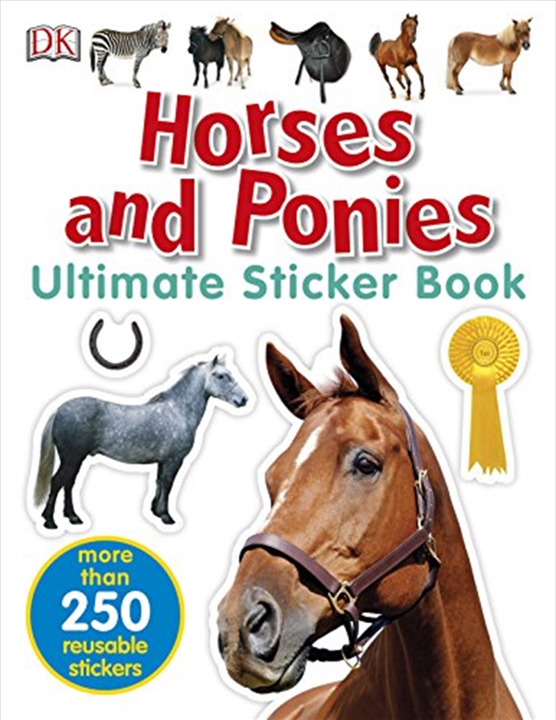 Buy Horses and Ponies: Ultimate Sticker Book- Dk, Books | Sanity
