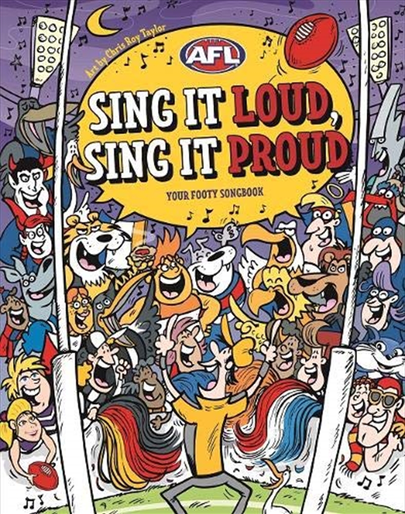 Buy Sing It Loud, Sing It Proud: Your Footy Songbook Online | Sanity
