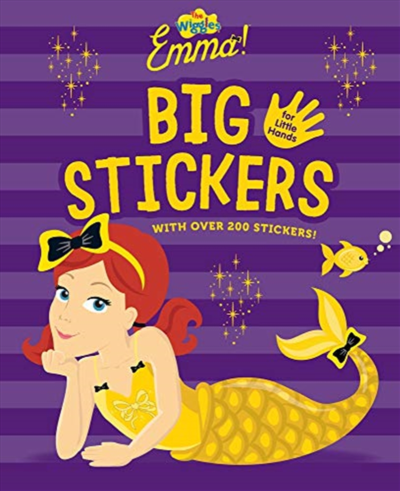 Buy The Wiggles Emma! Big Sticker For Little Hands Online | Sanity