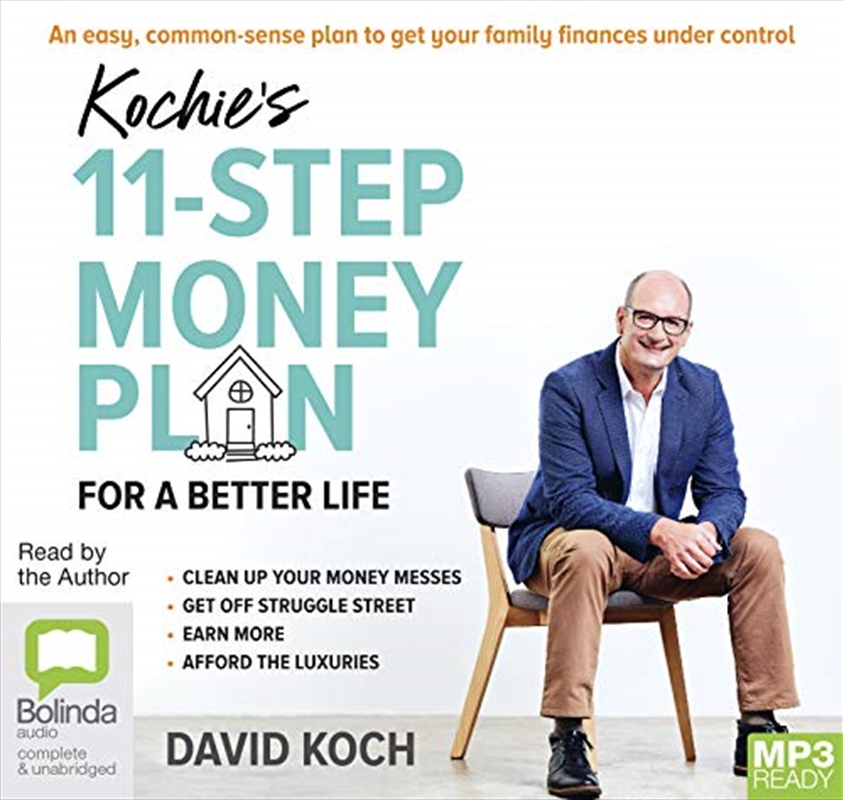 Buy Kochies 11 Step Money Plan by David Koch in Audio Books | Sanity