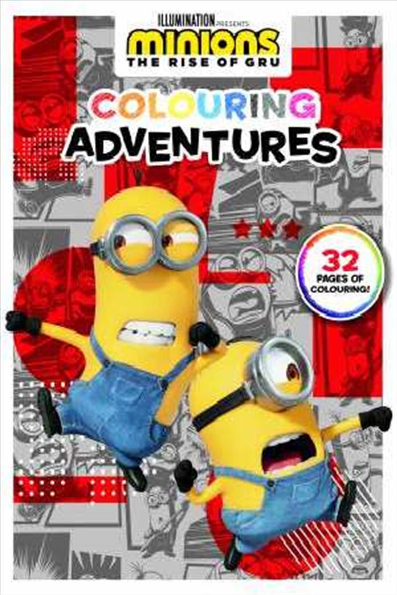 Buy Minions The Rise Of Gru: Colouring Adventures Online | Sanity