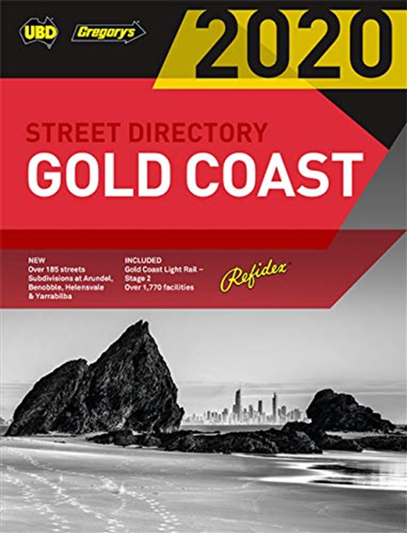 Buy Gold Coast Refidex Street Directory 2020 22nd Ed Online | Sanity