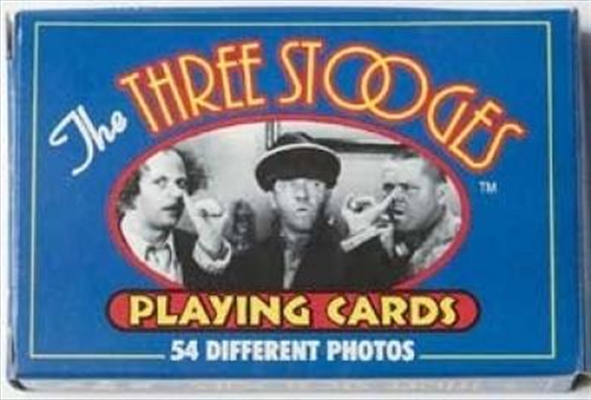 Buy 3 Stooges Playing Cards, Card Game | Sanity