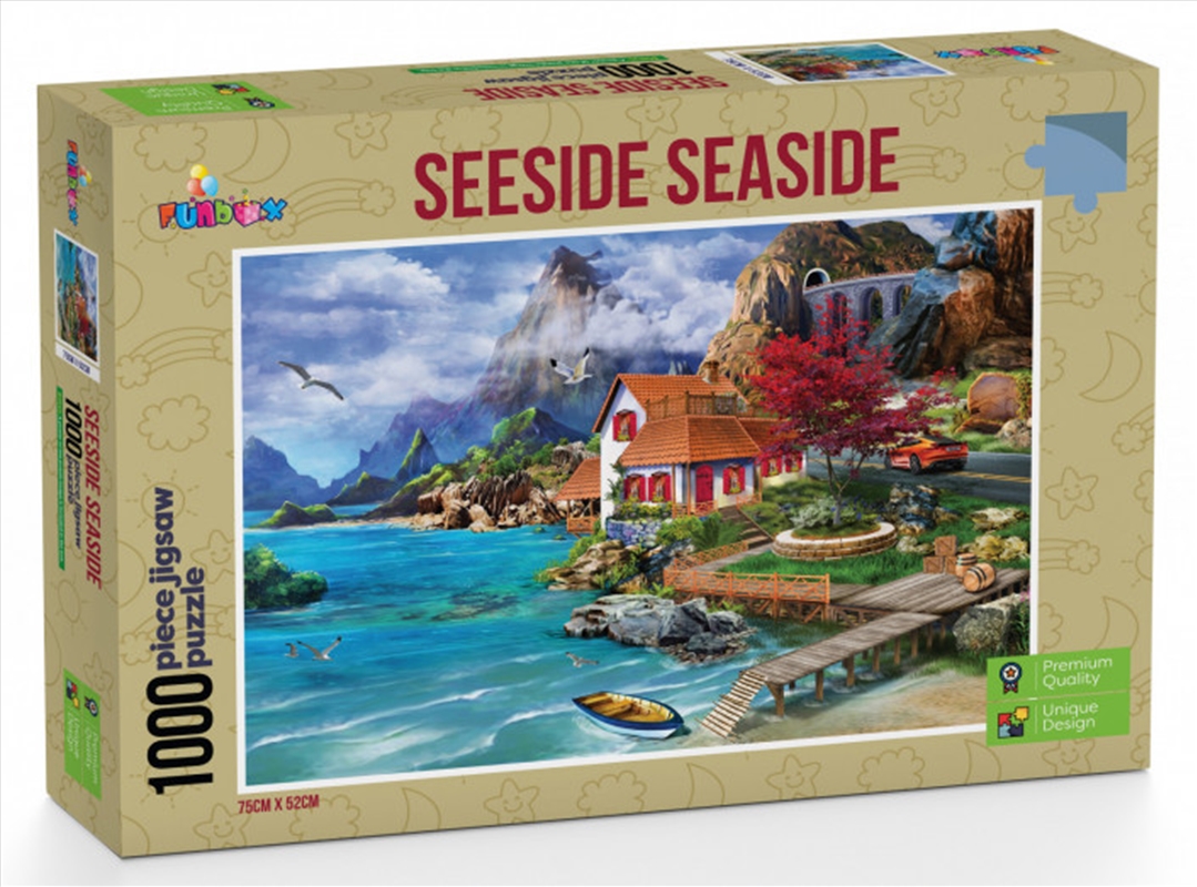 Seeside Seaside 1000 Pieces Puzzle, Puzzles | Sanity